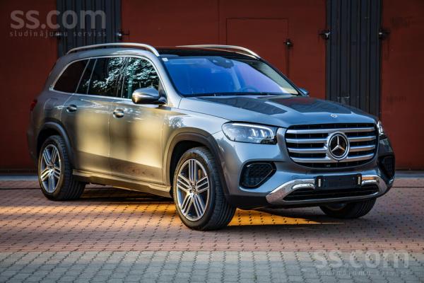 Pelēks Mercedes-Benz GLS 450 2024 Daugavpils, ar dzinēja tilpumu 3.00 L un nobraukumu 8 tūkst. km par 104888 €, foto 8 vietnē AUTOMOTO.COM.LV