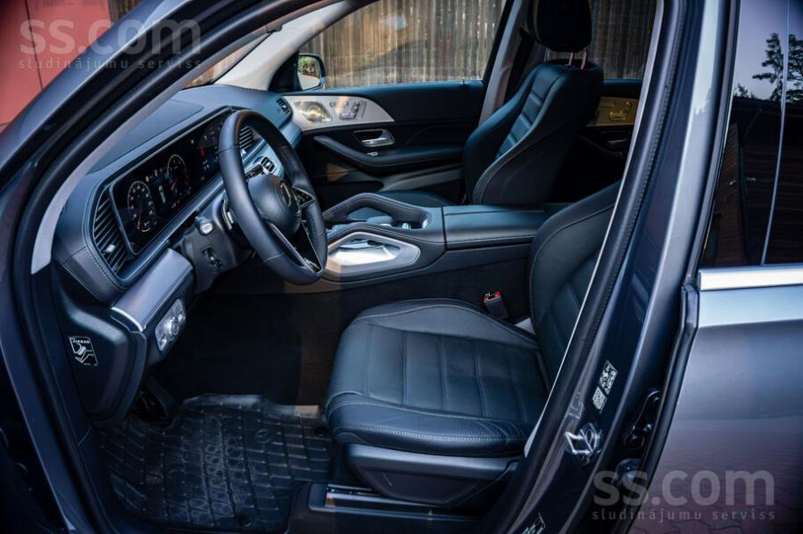 Pelēks Mercedes-Benz GLS 450 2024 Daugavpils, ar dzinēja tilpumu 3.00 L un nobraukumu 8 tūkst. km par 104888 €, foto 12 vietnē AUTOMOTO.COM.LV