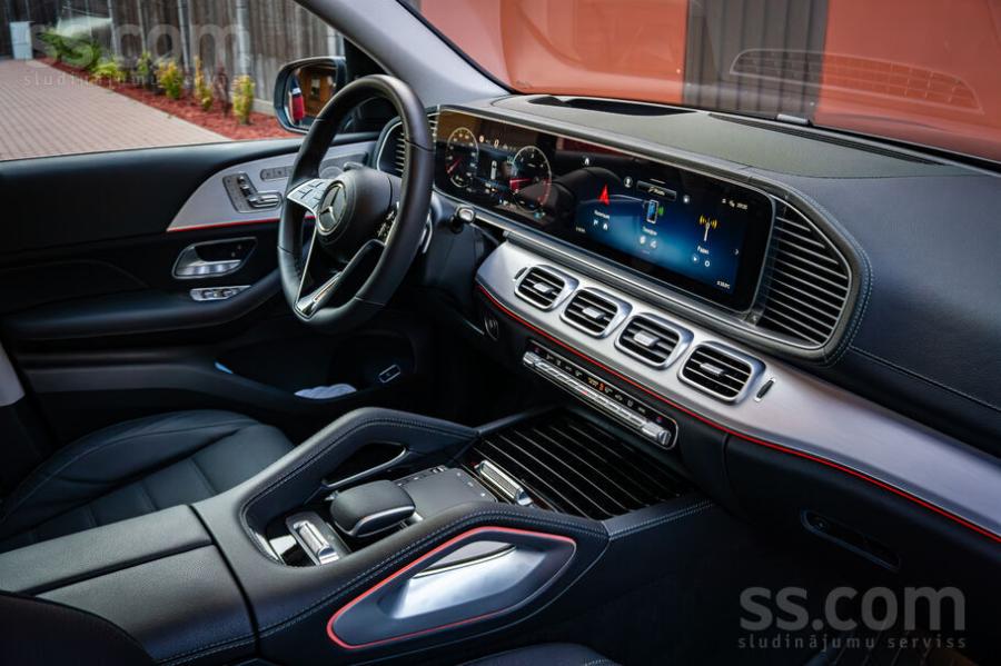 Pelēks Mercedes-Benz GLS 450 2024 Daugavpils, ar dzinēja tilpumu 3.00 L un nobraukumu 8 tūkst. km par 104888 €, foto 17 vietnē AUTOMOTO.COM.LV