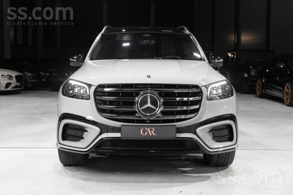 Серый Мерседес GLS 450 2024 в Рига, объемом двигателя 3.00 л и пробегом 24 тыс. км за 99990 €, фото 3 на AUTOMOTO.COM.LV