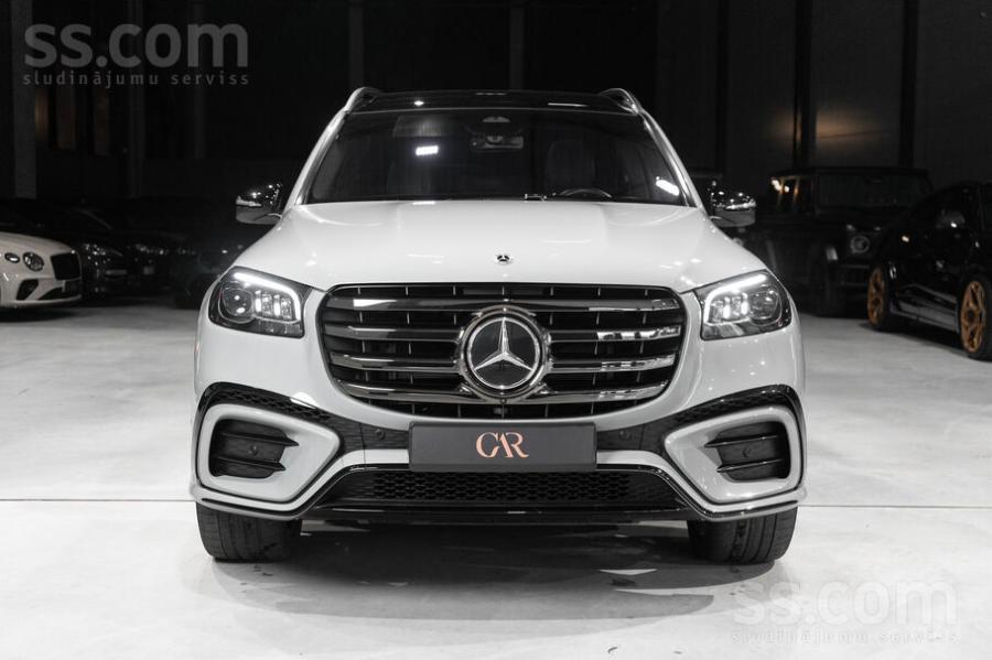 Серый Мерседес GLS 450 2024 в Рига, объемом двигателя 3.00 л и пробегом 24 тыс. км за 99990 €, фото 3 на AUTOMOTO.COM.LV