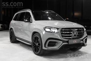 Серый Мерседес GLS 450 2024 в Рига, объемом двигателя 3.00 л и пробегом 24 тыс. км за 99990 €, фото 4 на AUTOMOTO.COM.LV
