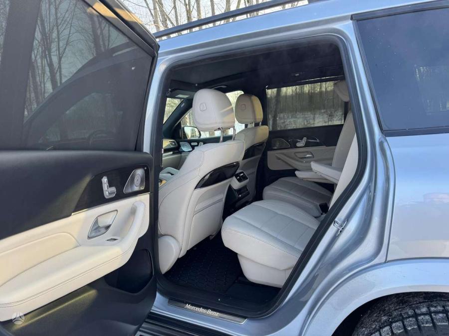 Pelēks Mercedes-Benz GLS 450 2025 Viļņa, ar dzinēja tilpumu 3.00 L un nobraukumu 14 tūkst. km par 99000 €, foto 8 vietnē AUTOMOTO.COM.LV