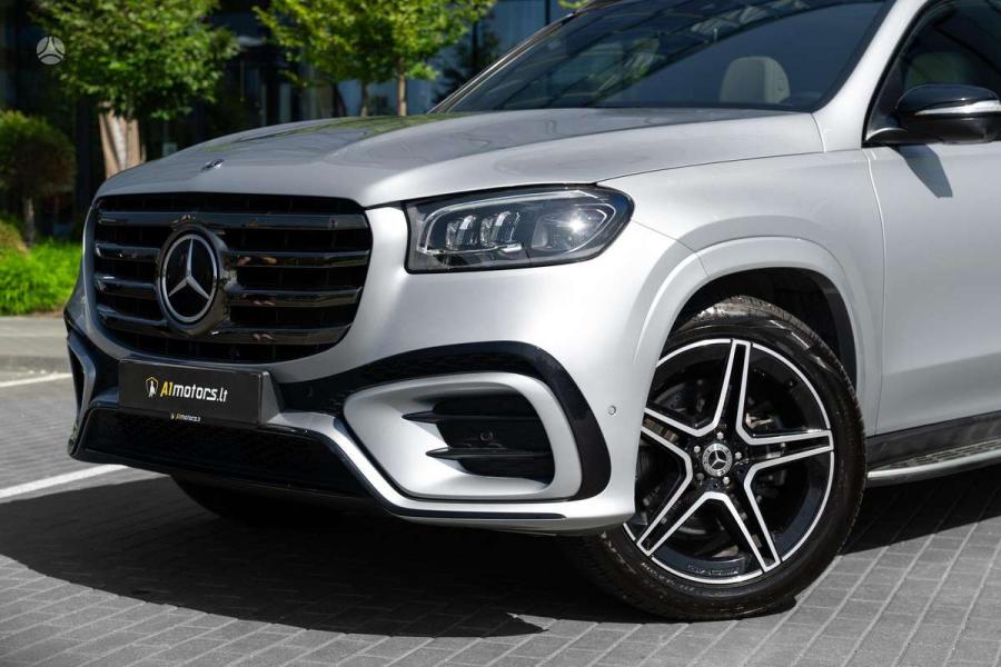 Серый Мерседес GLS 450 2025 в Вильнюс, объемом двигателя 3.00 л и пробегом 15 тыс. км за 81950 €, фото 3 на AUTOMOTO.COM.LV