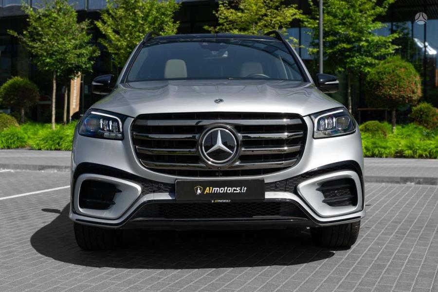 Серый Мерседес GLS 450 2025 в Вильнюс, объемом двигателя 3.00 л и пробегом 15 тыс. км за 81950 €, фото 4 на AUTOMOTO.COM.LV
