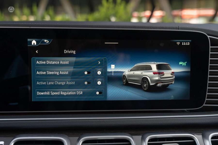 Серый Мерседес GLS 450 2025 в Вильнюс, объемом двигателя 3.00 л и пробегом 15 тыс. км за 81950 €, фото 40 на AUTOMOTO.COM.LV