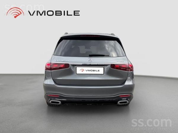 Grey Mercedes-Benz GLS 450 2025 in Riga, with an engine capacity of 3.00 L and mileage of 23 thousand km for 111870 €, photo 4 on AUTOMOTO.COM.LV