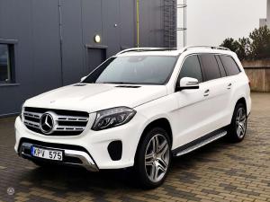 Balts Mercedes-Benz GLS 450 2017 Šauļi, ar dzinēja tilpumu 3.00 L un nobraukumu 109 tūkst. km par 27700 €, foto 2 vietnē AUTOMOTO.COM.LV