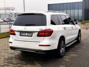 Balts Mercedes-Benz GLS 450 2017 Šauļi, ar dzinēja tilpumu 3.00 L un nobraukumu 109 tūkst. km par 27700 €, foto 4 vietnē AUTOMOTO.COM.LV