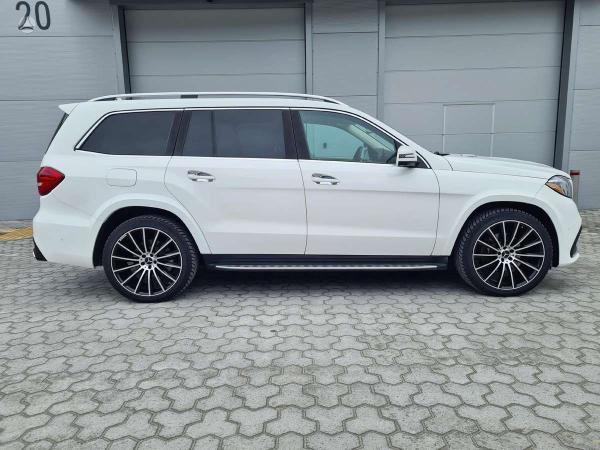 Balts Mercedes-Benz GLS 450 2017 Viļņa, ar dzinēja tilpumu 3.00 L un nobraukumu 97 tūkst. km par 32500 €, foto 7 vietnē AUTOMOTO.COM.LV