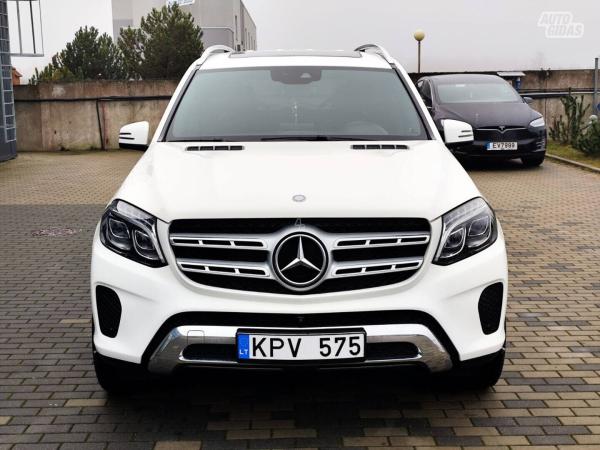 Balts Mercedes-Benz GLS 450 2017 Šauļi, ar dzinēja tilpumu 3.00 L un nobraukumu 109 tūkst. km par 27700 €, foto 3 vietnē AUTOMOTO.COM.LV