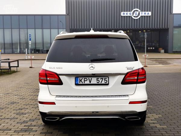 Balts Mercedes-Benz GLS 450 2017 Šauļi, ar dzinēja tilpumu 3.00 L un nobraukumu 109 tūkst. km par 27700 €, foto 6 vietnē AUTOMOTO.COM.LV