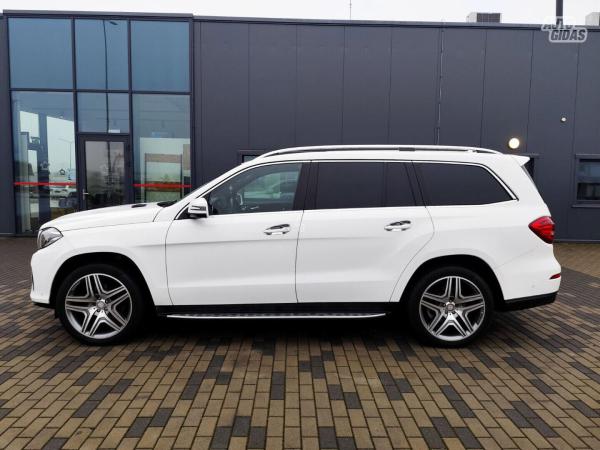 Balts Mercedes-Benz GLS 450 2017 Šauļi, ar dzinēja tilpumu 3.00 L un nobraukumu 109 tūkst. km par 27700 €, foto 8 vietnē AUTOMOTO.COM.LV