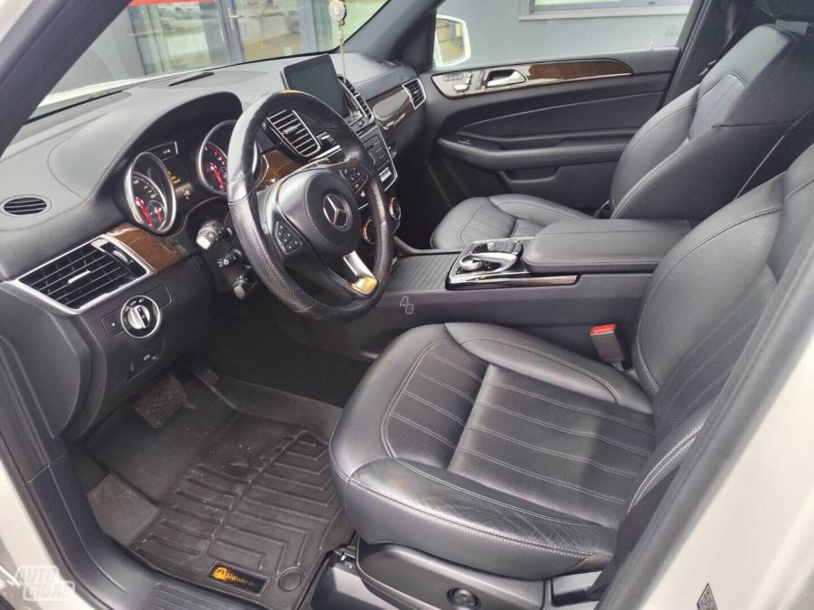 Balts Mercedes-Benz GLS 450 2017 Šauļi, ar dzinēja tilpumu 3.00 L un nobraukumu 109 tūkst. km par 27700 €, foto 11 vietnē AUTOMOTO.COM.LV