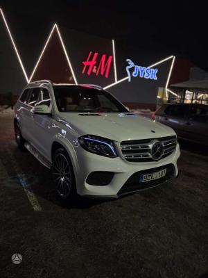 Balts Mercedes-Benz GLS 450 2017 Kauņa, ar dzinēja tilpumu 3.00 L un nobraukumu 90 tūkst. km par 29999 €, foto  vietnē AUTOMOTO.COM.LV