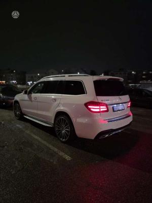 Balts Mercedes-Benz GLS 450 2017 Kauņa, ar dzinēja tilpumu 3.00 L un nobraukumu 90 tūkst. km par 29999 €, foto 2 vietnē AUTOMOTO.COM.LV