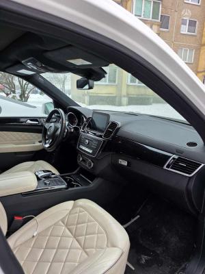 Balts Mercedes-Benz GLS 450 2017 Kauņa, ar dzinēja tilpumu 3.00 L un nobraukumu 90 tūkst. km par 29999 €, foto 5 vietnē AUTOMOTO.COM.LV