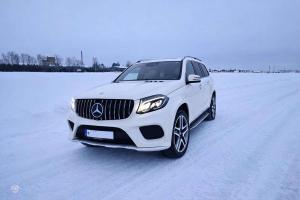 Balts Mercedes-Benz GLS 450 2017 Kauņa, ar dzinēja tilpumu 3.00 L un nobraukumu 84 tūkst. km par 34000 €, foto 5 vietnē AUTOMOTO.COM.LV