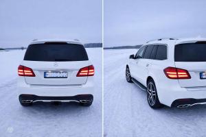 Balts Mercedes-Benz GLS 450 2017 Kauņa, ar dzinēja tilpumu 3.00 L un nobraukumu 84 tūkst. km par 34000 €, foto 7 vietnē AUTOMOTO.COM.LV