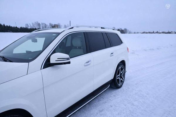 Balts Mercedes-Benz GLS 450 2017 Kauņa, ar dzinēja tilpumu 3.00 L un nobraukumu 84 tūkst. km par 34000 €, foto 8 vietnē AUTOMOTO.COM.LV
