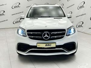 Белый Мерседес GLS 450 2017 в Вильнюс, объемом двигателя 3.00 л и пробегом 144 тыс. км за 23900 €, фото 29 на AUTOMOTO.COM.LV