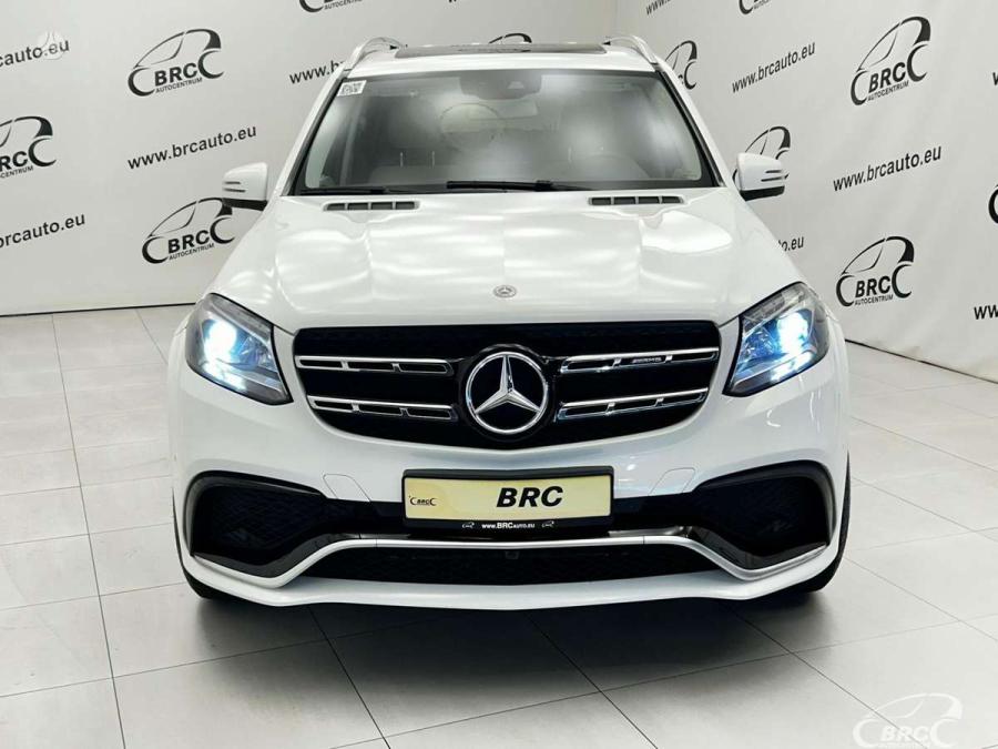 Белый Мерседес GLS 450 2017 в Вильнюс, объемом двигателя 3.00 л и пробегом 144 тыс. км за 23900 €, фото 29 на AUTOMOTO.COM.LV