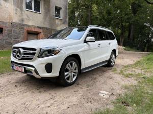 Balts Mercedes-Benz GLS 450 2017 Viļņa, ar dzinēja tilpumu 3.00 L un nobraukumu 217 tūkst. km par 17500 €, foto  vietnē AUTOMOTO.COM.LV
