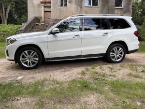 Balts Mercedes-Benz GLS 450 2017 Viļņa, ar dzinēja tilpumu 3.00 L un nobraukumu 217 tūkst. km par 17500 €, foto 3 vietnē AUTOMOTO.COM.LV