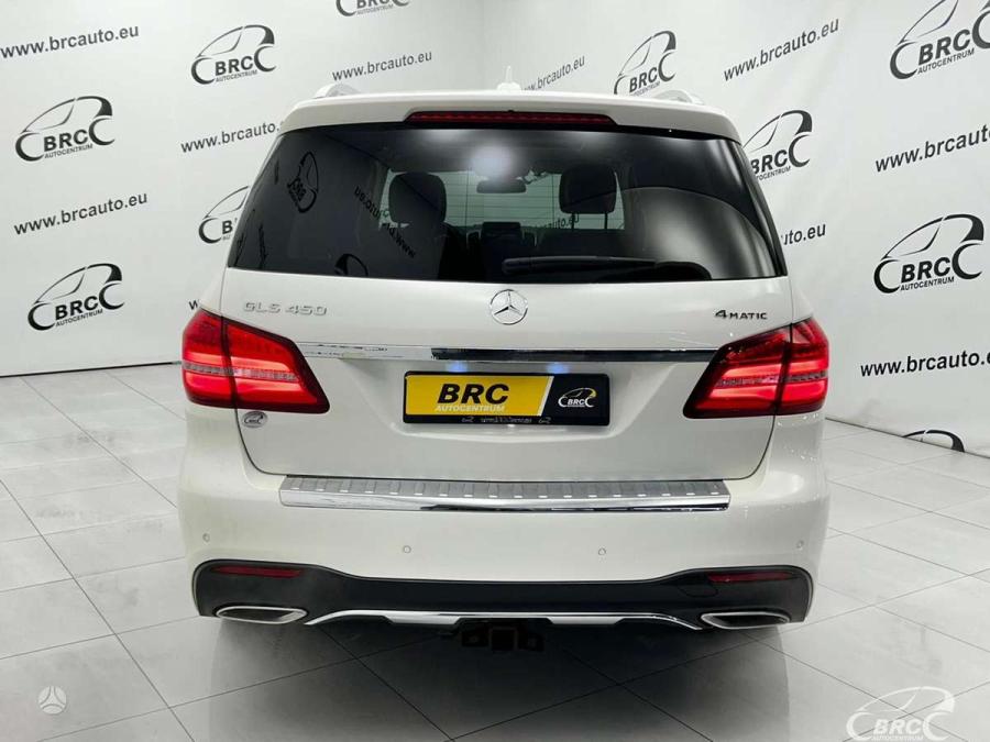 Balts Mercedes-Benz GLS 450 2017 Viļņa, ar dzinēja tilpumu 2.99 L un nobraukumu 259 tūkst. km par 17200 €, foto 32 vietnē AUTOMOTO.COM.LV