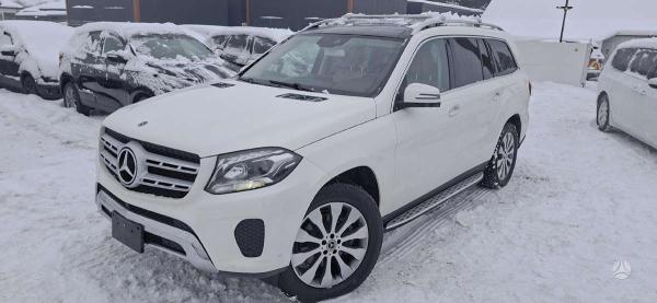 Balts Mercedes-Benz GLS 450 2018 Kauņa, ar dzinēja tilpumu 3.00 L un nobraukumu 137 tūkst. km par 23700 €, foto 2 vietnē AUTOMOTO.COM.LV