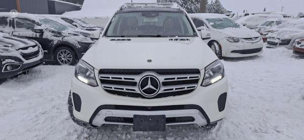 Balts Mercedes-Benz GLS 450 2018 Kauņa, ar dzinēja tilpumu 3.00 L un nobraukumu 137 tūkst. km par 23700 €, foto 3 vietnē AUTOMOTO.COM.LV