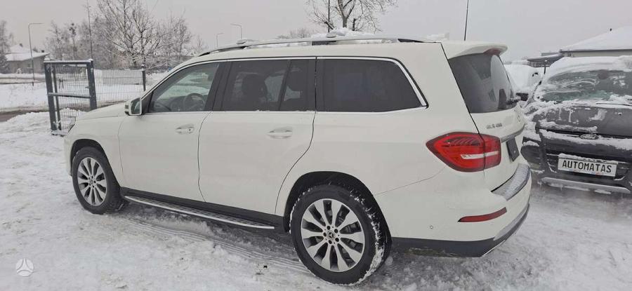 Balts Mercedes-Benz GLS 450 2018 Kauņa, ar dzinēja tilpumu 3.00 L un nobraukumu 137 tūkst. km par 23700 €, foto 9 vietnē AUTOMOTO.COM.LV