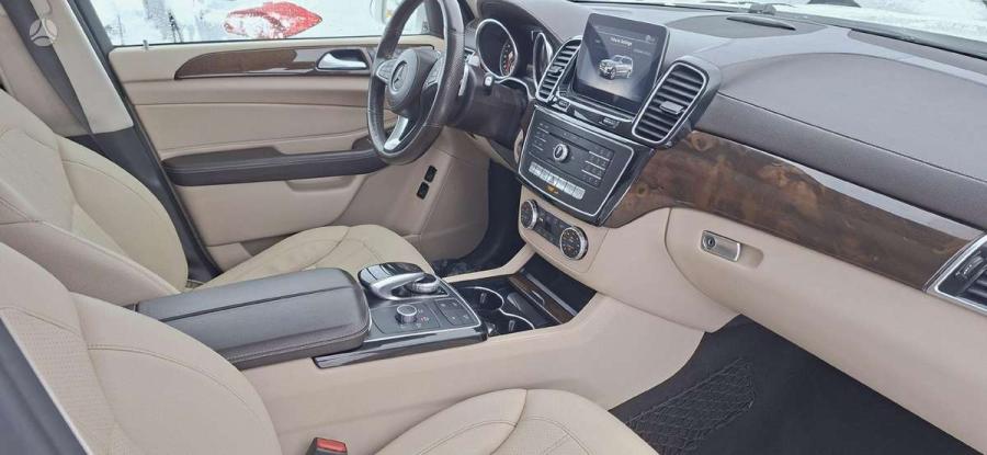 Balts Mercedes-Benz GLS 450 2018 Kauņa, ar dzinēja tilpumu 3.00 L un nobraukumu 137 tūkst. km par 23700 €, foto 11 vietnē AUTOMOTO.COM.LV