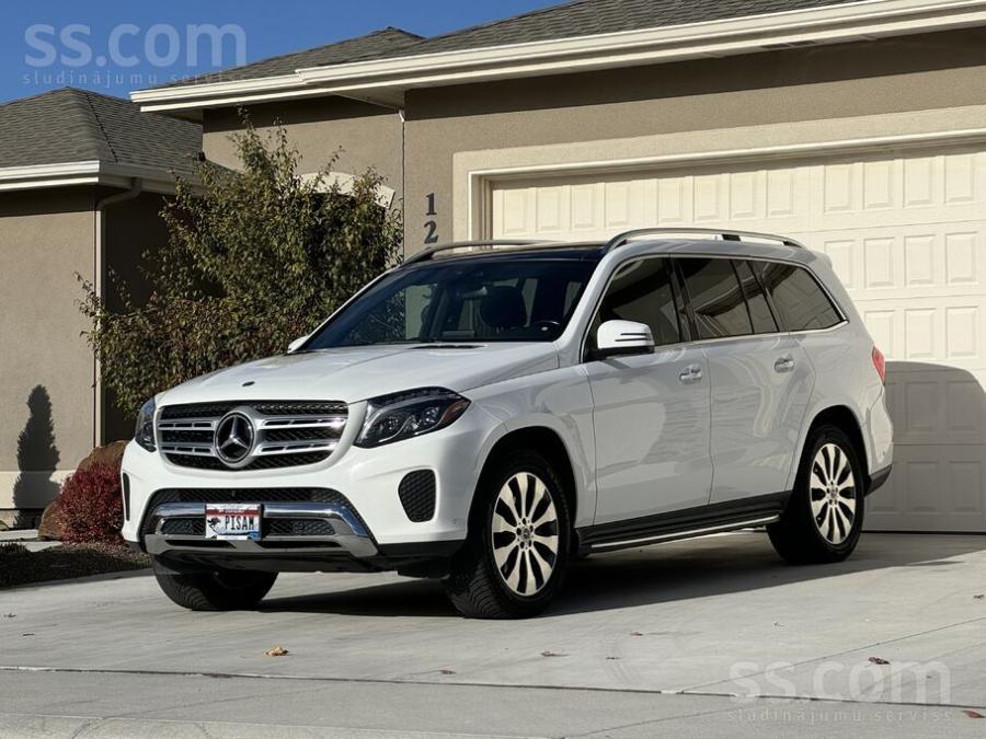 Balts Mercedes-Benz GLS 450 2019 Rīga, ar dzinēja tilpumu 3.00 L un nobraukumu 106 tūkst. km par 39999 €, foto 4 vietnē AUTOMOTO.COM.LV