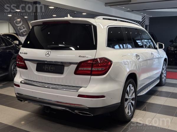 Balts Mercedes-Benz GLS 450 2019 Rīga, ar dzinēja tilpumu 3.00 L un nobraukumu 106 tūkst. km par 29990 €, foto 4 vietnē AUTOMOTO.COM.LV