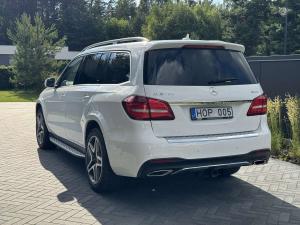 Белый Мерседес GLS 450 2019 в Вильнюс, объемом двигателя 3.00 л и пробегом 89 тыс. км за 34500 €, фото 6 на AUTOMOTO.COM.LV
