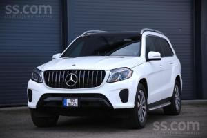 Balts Mercedes-Benz GLS 450 2019 Rīga, ar dzinēja tilpumu 3.00 L un nobraukumu 106 tūkst. km par 34995 €, foto  vietnē AUTOMOTO.COM.LV