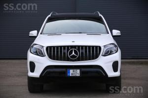 Белый Мерседес GLS 450 2019 в Рига, объемом двигателя 3.00 л и пробегом 106 тыс. км за 34995 €, фото 8 на AUTOMOTO.COM.LV