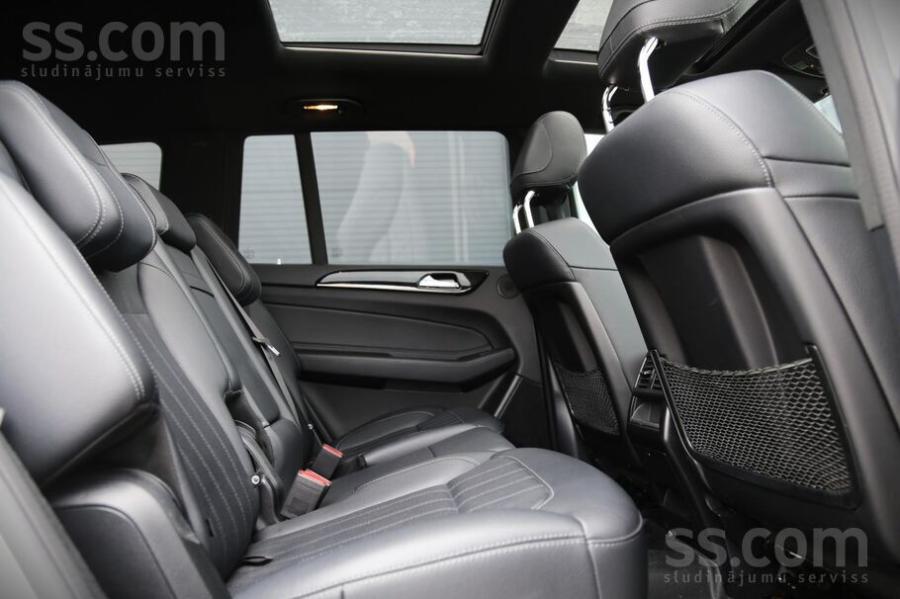 Белый Мерседес GLS 450 2019 в Рига, объемом двигателя 3.00 л и пробегом 106 тыс. км за 34995 €, фото 22 на AUTOMOTO.COM.LV