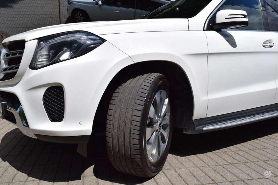 Balts Mercedes-Benz GLS 450 2019 Kauņa, ar dzinēja tilpumu 3.00 L un nobraukumu 148 tūkst. km par 35000 €, foto 6 vietnē AUTOMOTO.COM.LV