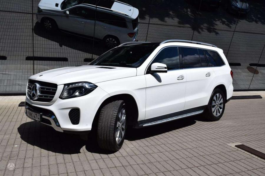 Balts Mercedes-Benz GLS 450 2019 Kauņa, ar dzinēja tilpumu 3.00 L un nobraukumu 148 tūkst. km par 35000 €, foto 7 vietnē AUTOMOTO.COM.LV