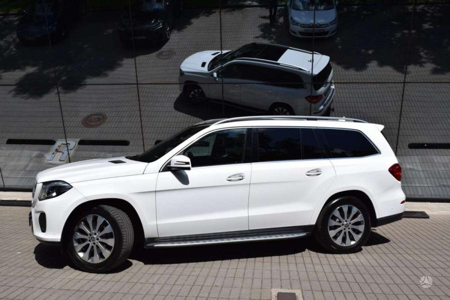 Balts Mercedes-Benz GLS 450 2019 Kauņa, ar dzinēja tilpumu 3.00 L un nobraukumu 148 tūkst. km par 35000 €, foto 11 vietnē AUTOMOTO.COM.LV