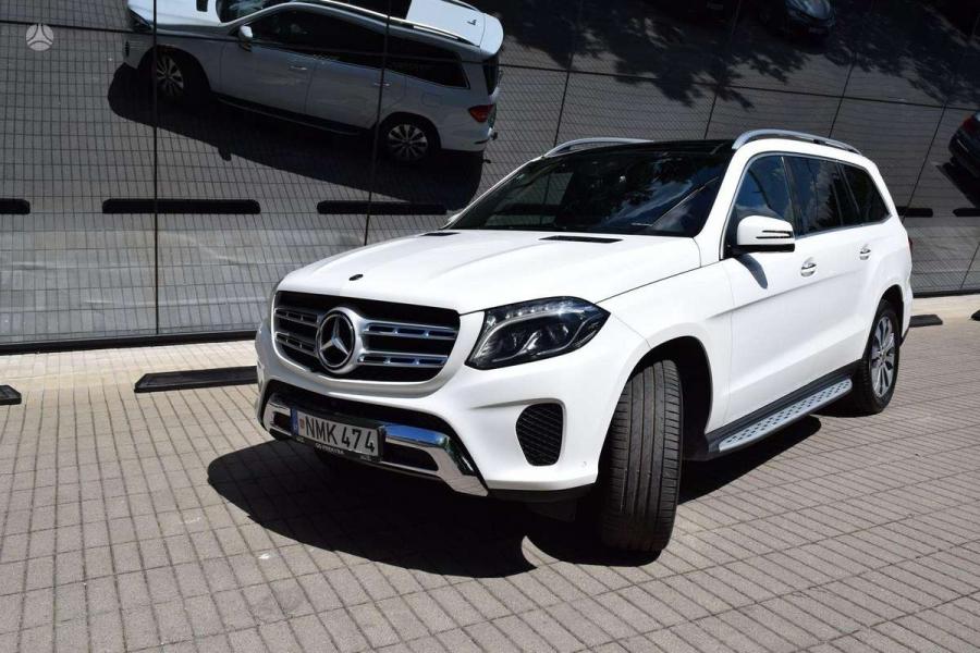 Balts Mercedes-Benz GLS 450 2019 Kauņa, ar dzinēja tilpumu 3.00 L un nobraukumu 148 tūkst. km par 35000 €, foto 12 vietnē AUTOMOTO.COM.LV