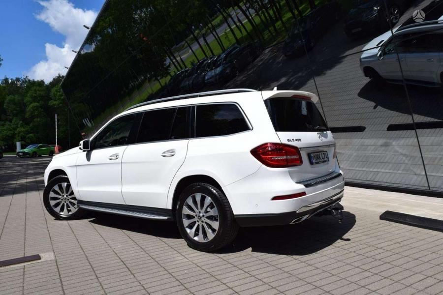 Balts Mercedes-Benz GLS 450 2019 Kauņa, ar dzinēja tilpumu 3.00 L un nobraukumu 148 tūkst. km par 35000 €, foto 13 vietnē AUTOMOTO.COM.LV