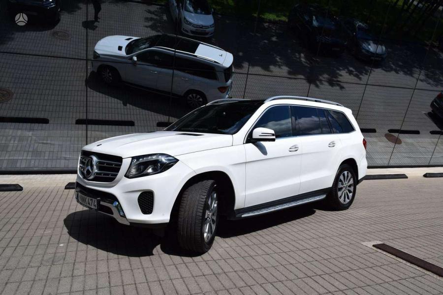 Balts Mercedes-Benz GLS 450 2019 Kauņa, ar dzinēja tilpumu 3.00 L un nobraukumu 148 tūkst. km par 35000 €, foto 14 vietnē AUTOMOTO.COM.LV