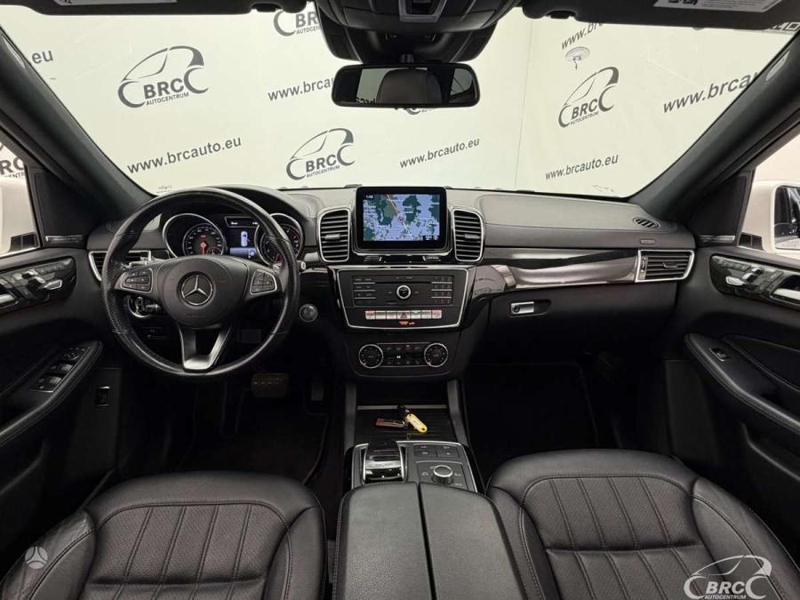 Белый Мерседес GLS 450 2019 в Вильнюс, объемом двигателя 3.00 л и пробегом 209 тыс. км за 26900 €, фото 5 на AUTOMOTO.COM.LV
