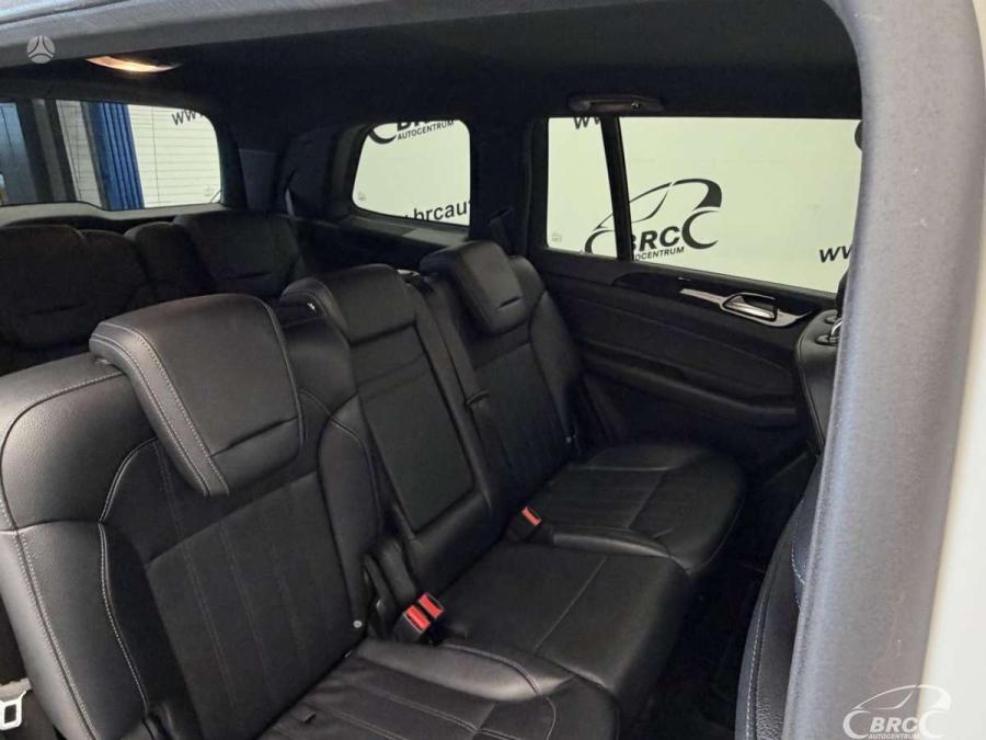 Белый Мерседес GLS 450 2019 в Вильнюс, объемом двигателя 3.00 л и пробегом 209 тыс. км за 26900 €, фото 14 на AUTOMOTO.COM.LV