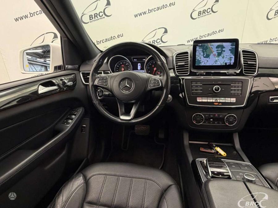 Белый Мерседес GLS 450 2019 в Вильнюс, объемом двигателя 3.00 л и пробегом 209 тыс. км за 26900 €, фото 17 на AUTOMOTO.COM.LV