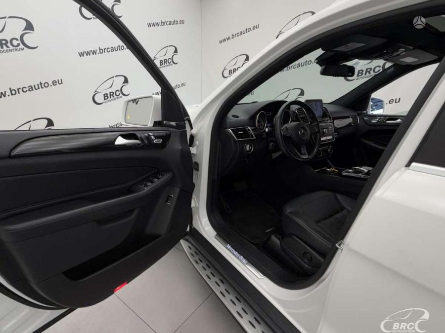Белый Мерседес GLS 450 2019 в Вильнюс, объемом двигателя 3.00 л и пробегом 209 тыс. км за 26900 €, фото 22 на AUTOMOTO.COM.LV