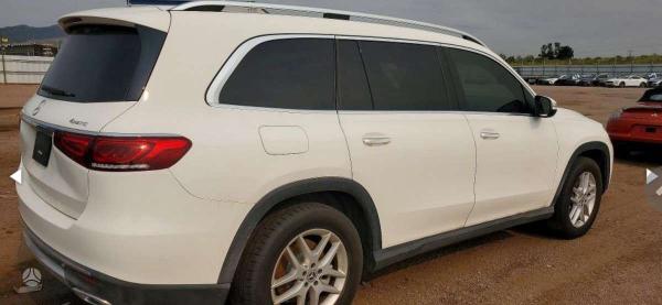 Balts Mercedes-Benz GLS 450 2020 Kauņa, ar dzinēja tilpumu 3.00 L un nobraukumu 92 tūkst. km par 31500 €, foto 6 vietnē AUTOMOTO.COM.LV